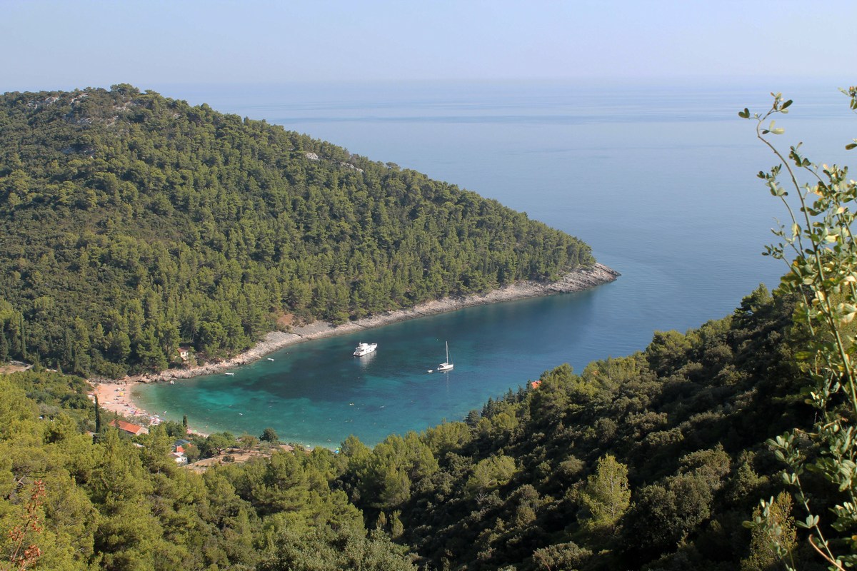 Plaža Pupnatska Luka in Pupnat - Pag.si