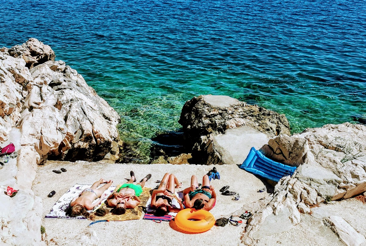 Drvenik – plaže - Pag.si
